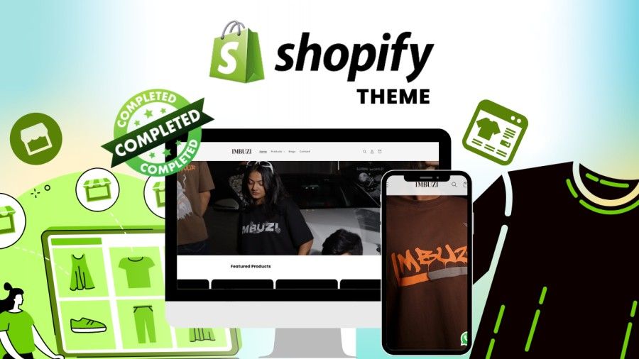 How to Get a Free Shopify Theme: A Guide to IMBUZIS THEME for Clothing ...